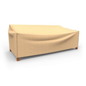 budge sedona patio sofa cover, tan, extra extra large