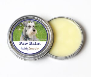 healthy breeds miniature schnauzer dog paw balm 2 oz