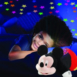 Pillow Pets Disney Mickey Mouse Sleeptime Lite Stuffed Animal Night Light