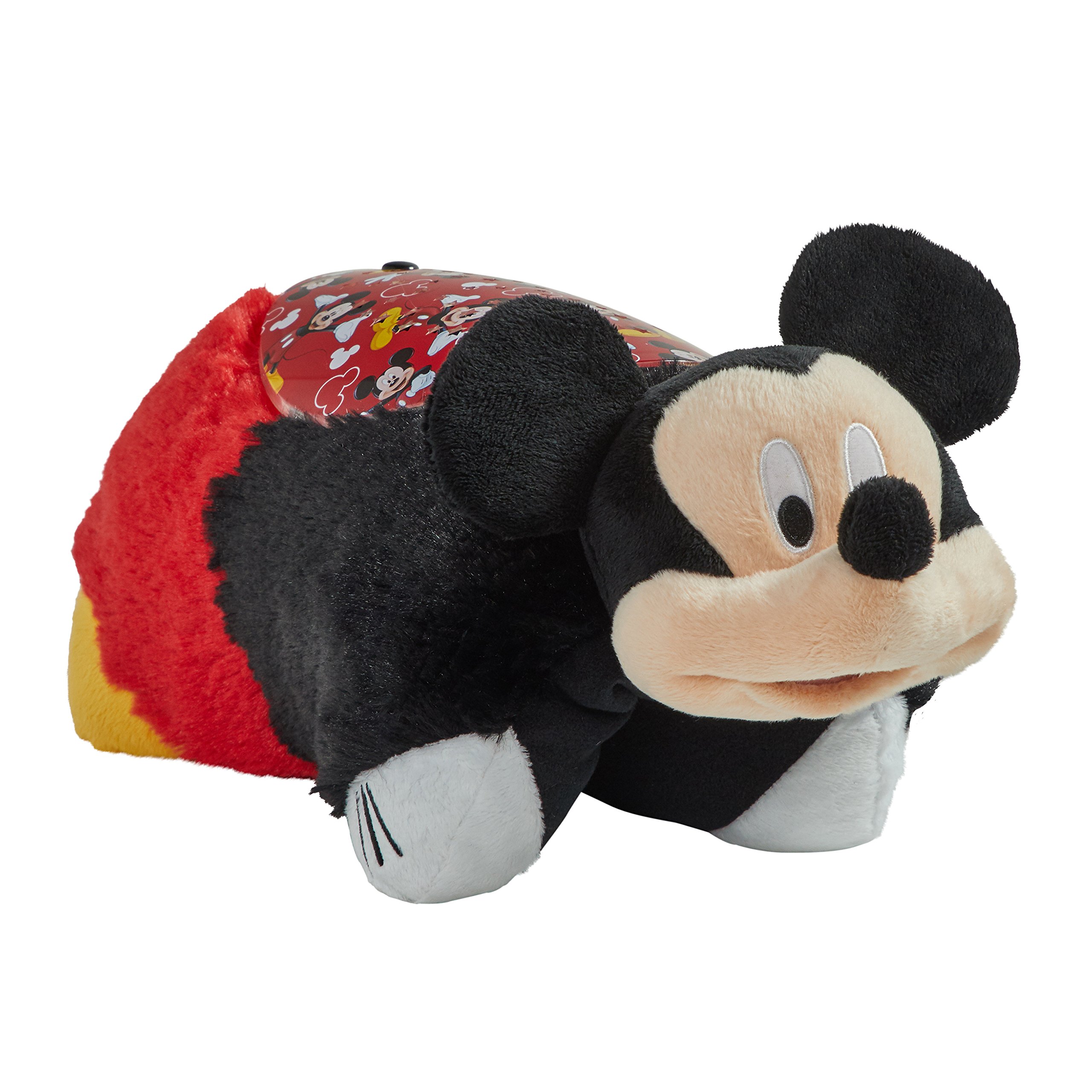 Pillow Pets Disney Mickey Mouse Sleeptime Lite Stuffed Animal Night Light