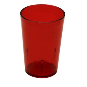 g.e.t. 5032-1-r-ec heavy-duty plastic restaurant tumblers, 32 ounce, red (set of 4)