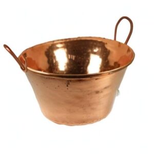 Cazo de Cobre Puro 16" Para Carnitas Classic Traditional Tacos Pure 100% Copper Mexico