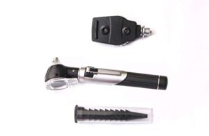 otoscope & ophthalmoscope 2 in 1 diagnostic set. for both adult and pediatric 10 disposable tips. not for professional use