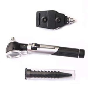 Otoscope & Ophthalmoscope 2 in 1 Diagnostic Set. for Both Adult and Pediatric 10 Disposable Tips. NOT for Professional use