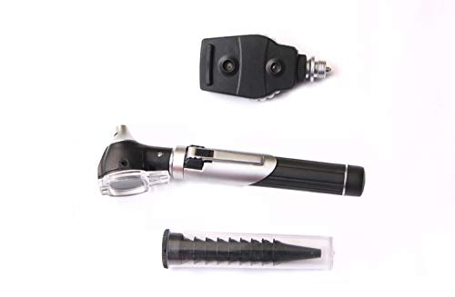 Otoscope & Ophthalmoscope 2 in 1 Diagnostic Set. for Both Adult and Pediatric 10 Disposable Tips. NOT for Professional use