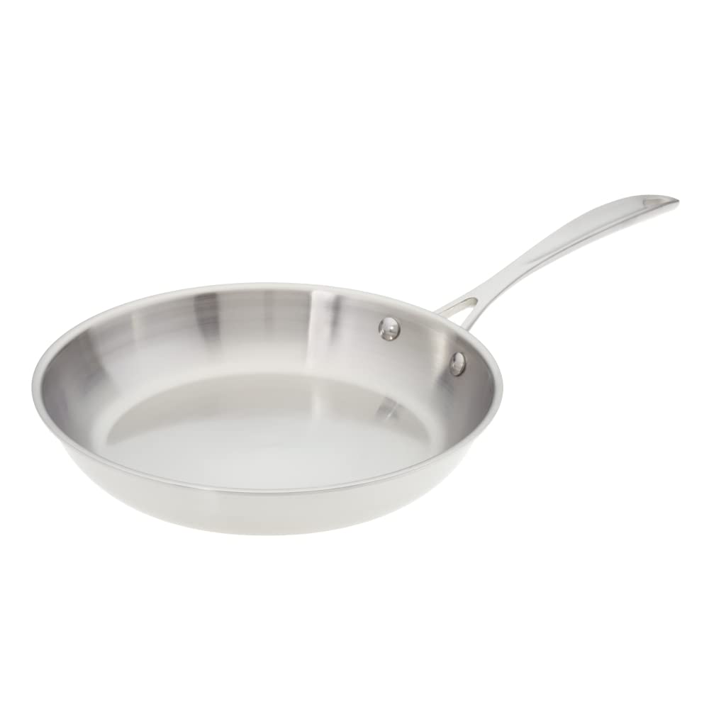 American Kitchen Premium Tri-Ply Stainless Steel Skillet - 12 Inch