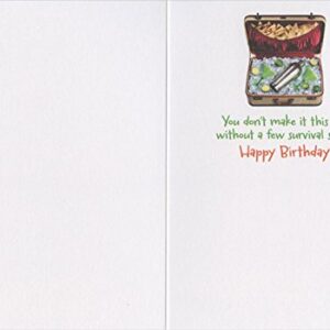 Owl Sombrero Avanti Funny Birthday Card