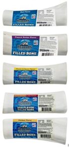 redbarn large filled bones (5 bones- 5 flavors)