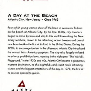 Four Women Posing On Beach Avanti America Collection Birthday Card for Her