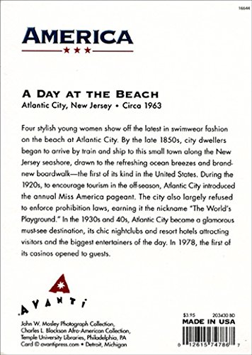 Four Women Posing On Beach Avanti America Collection Birthday Card for Her