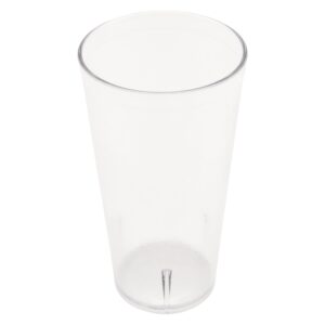 g.e.t. 6624-1-cl-ec heavy-duty plastic restaurant tumblers, 24 ounce, clear (set of 4)" }