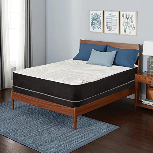 Mattress Solution 10" Plush Memory Foam Mattress with 8-Inch Box Spring, Gel Bed Mattresses for Ultimate Comfort, Help Maintain Sleeping Position and Posture, Complete Support at Every Side, Full XL