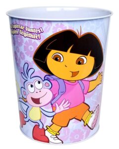 dora the explorer a whirl of adventure! kids trash can