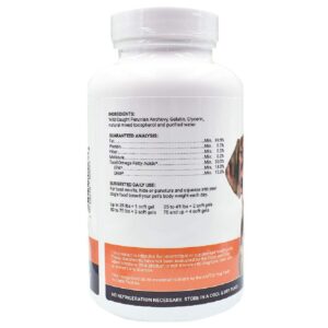 Max and Neo Omega 3 Fish Oil for Dogs 1000mg - We Donate One for One to Dog Rescues for Every Product Sold