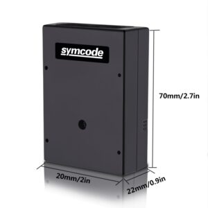 Symcode Embedded Mini USB Fixed Mount Barcode Scanner Scan Engine, Laser Barcode Reader Module Scanner Portable Bar Code Scanner