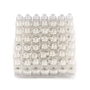 california cade electronic finger lights-50pcs white finger flashlight for kids adult party favors party supplies for holiday light up toys - led rave laser assorted toys for holiday