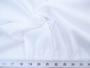 yard discount fabric nylon 40 denier tricot stretch white 108 inch wide tr14