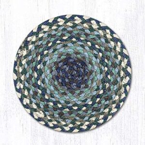 earth rugs swatch, blue