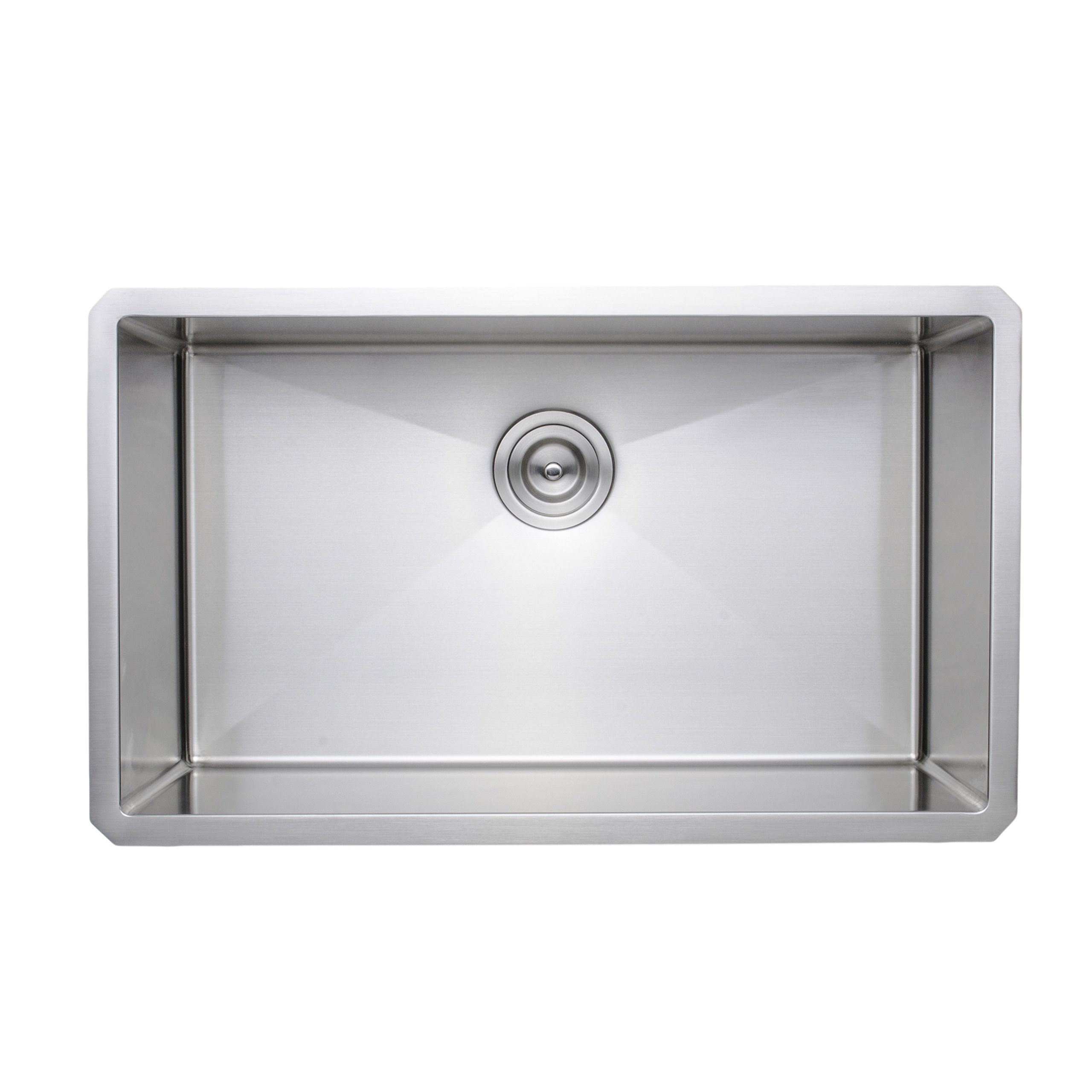 Wells NCU3018-10 New Chef'S Collection Kitchen Sink, 30 Inch, Stainless steel