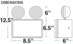 Wet Location Emergency Light