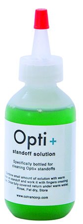 Opti+ Ultrasound Probe Standoff Kit, Cleaning Solution, High Clarity Standoff, Case