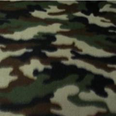 camouflage olive fleece