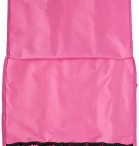 Mercer Culinary 7-Pocket Knife Roll Storage Bag, Pink