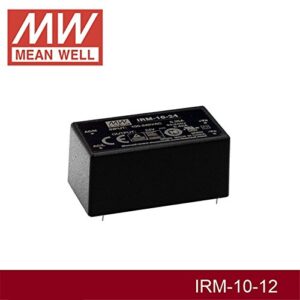 Industrial Open Frame 10.2W 12V 0.85A IRM-10-12 Meanwell AC-DC SMPS IRM-10 MEAN WELL Switching Power Supply