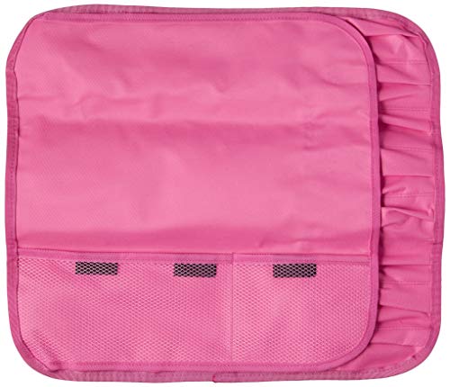 Mercer Culinary 7-Pocket Knife Roll Storage Bag, Pink