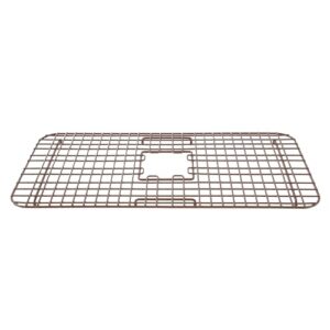 sinksense rohe 27.75" x 13.375" kitchen sink bottom grid, antique brown