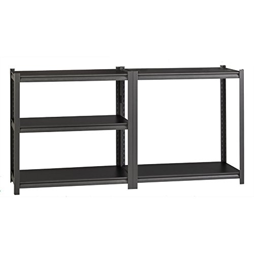 Scranton & Co 18" x 48" x 72" 5 Shelf Storage Unit in Gray