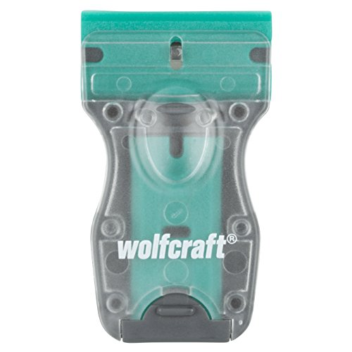 wolfcraft Scraper with Plastic Blades I 4287000 I For cleaning delicate surfaces, Black