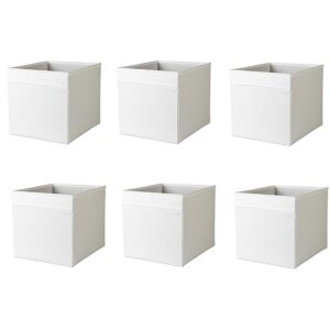 ikea drona box (white, 6 pack (l:15" x w:13" x h:13"))