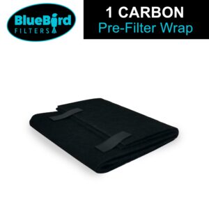 BlueBird Filters Replacement HEPA Filter & Carbon Pre Filter Kit For Honeywell 50250 50250-S OEM Part Number 24000 (1 HEPA + 1 Carbon Pre-Filter)