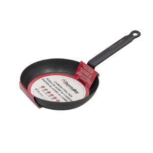 thermalloy browne foodservice 573736 6.3" carbon steel fry pan