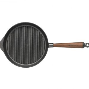 Skeppshult Walnut Round Grill Pan, 9.75 inch