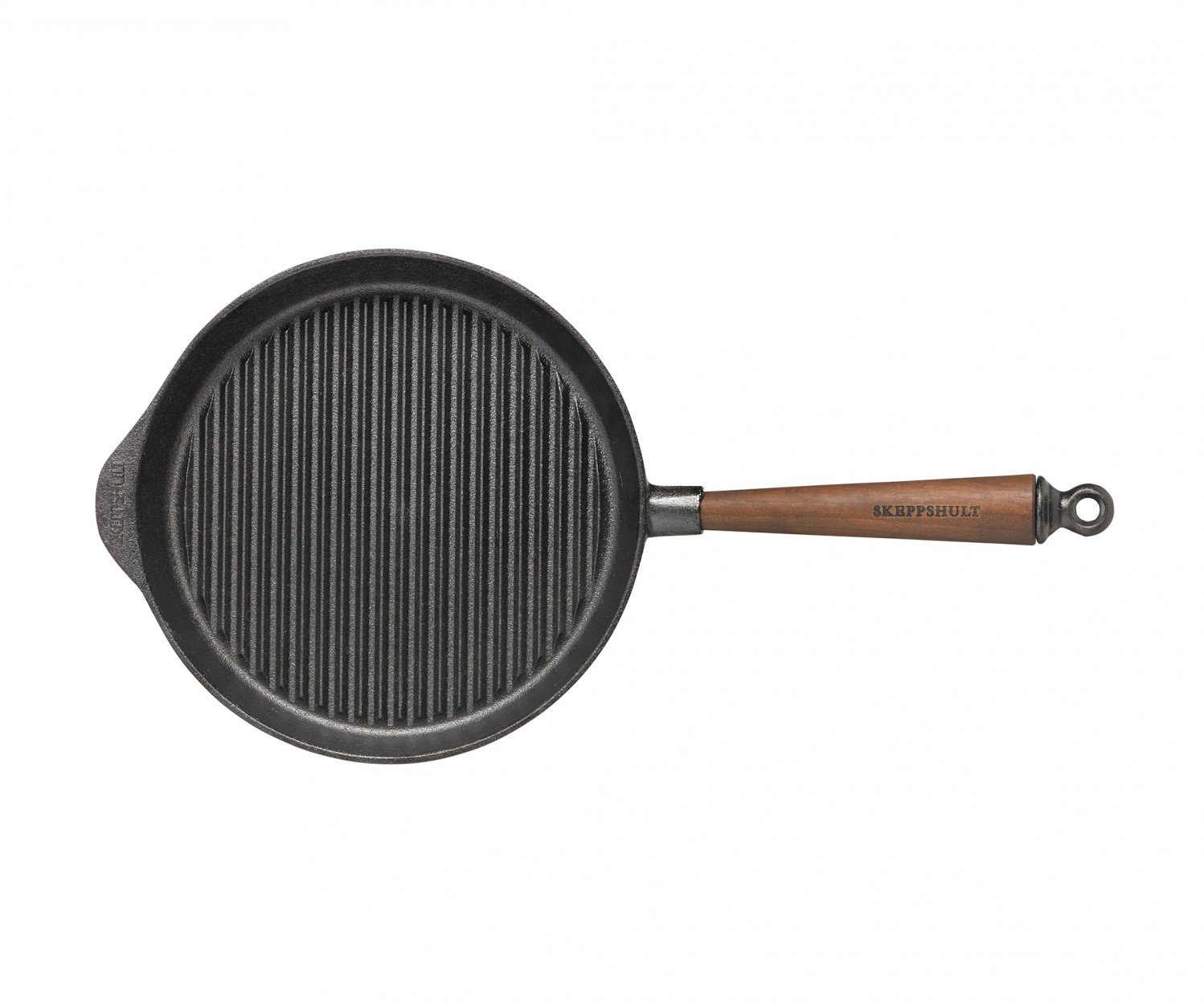 Skeppshult Walnut Round Grill Pan, 9.75 inch