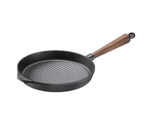 skeppshult walnut round grill pan, 9.75 inch