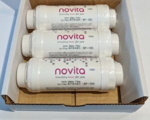 kohler novita bidet ionic water filter - 3 pack