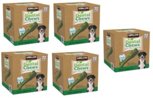 kirkland signature dental chews dog treats, 360 count