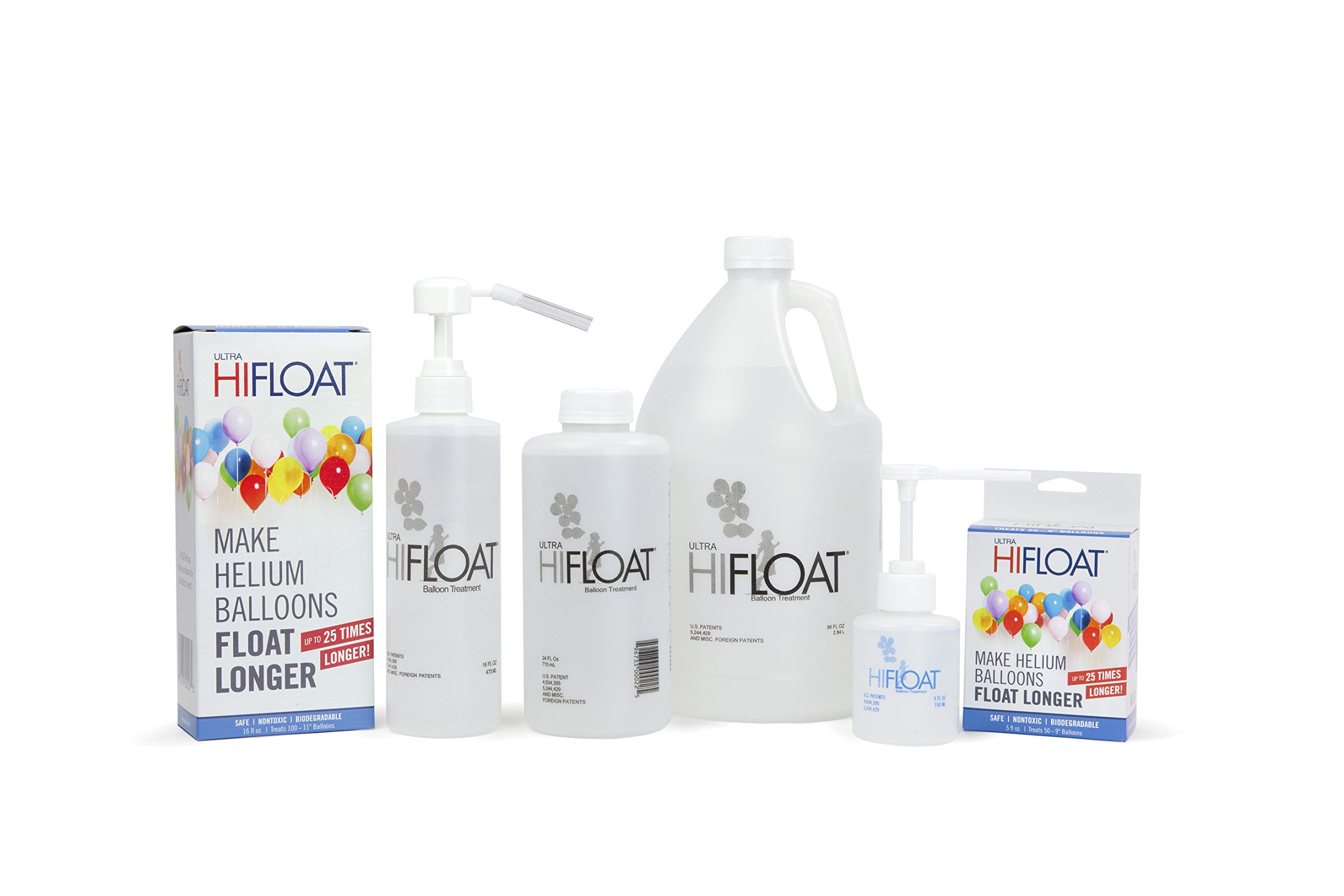 Ultra Hi-Float for Balloons - 5oz (Includes Pump)