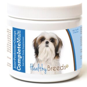 healthy breeds shih tzu all in one multivitamin soft chew 60 count