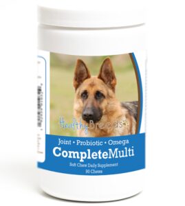 healthy breeds german shepherd all in one multivitamin soft chew 90 count