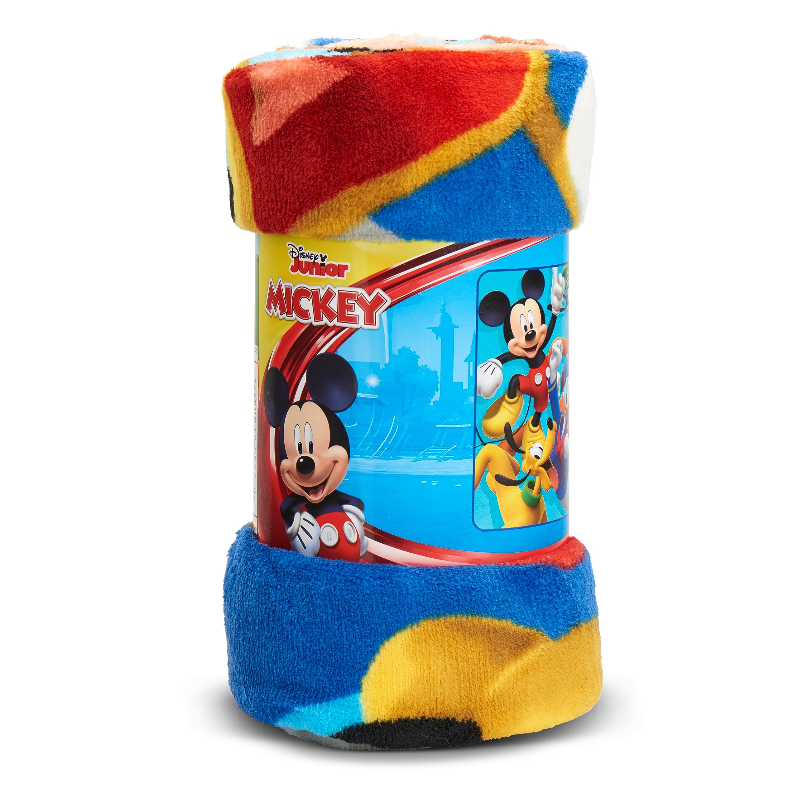 Disney's Mickey' Mouse Clubhouse, "4 Ever" Super Plush Throw Blanket, 46" x 60", Multi Color