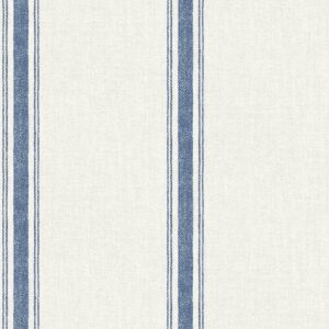 chesapeake 3115-12462 linette fabric stripe wallpaper, blue