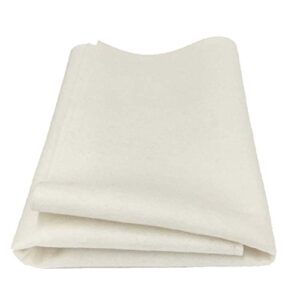 100% merino wool craft felt - natural offwhite (half yard)