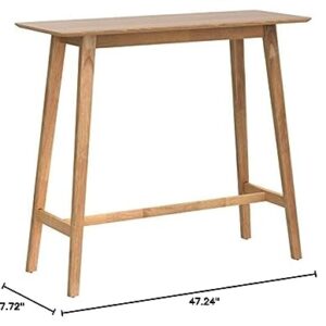 Christopher Knight Home Moria Wood Bar Table, Natural Oak Finish