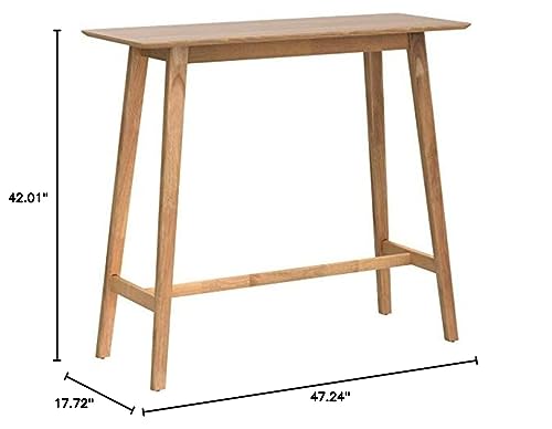 Christopher Knight Home Moria Wood Bar Table, Natural Oak Finish