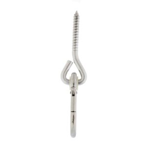 Barn-Shed-Play Stainless Steel Threaded Snap Hook Swing Hangers