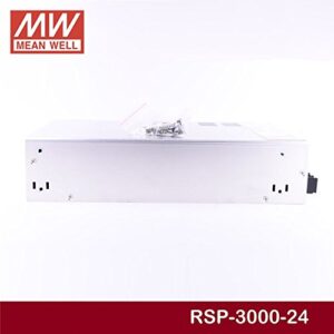 Programmable 3000W 24V 125A RSP-3000-24 Meanwell AC-DC Single Output RSP-3000 Series MEAN WELL Switching Power Supply